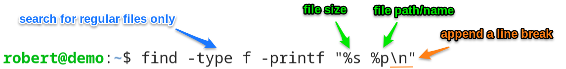 The Linux One Liner Of The Day Find The Largest File From An Entire Directory Tree